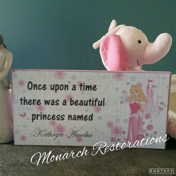 Items similar to There once was a beautiful princess named, princess ...