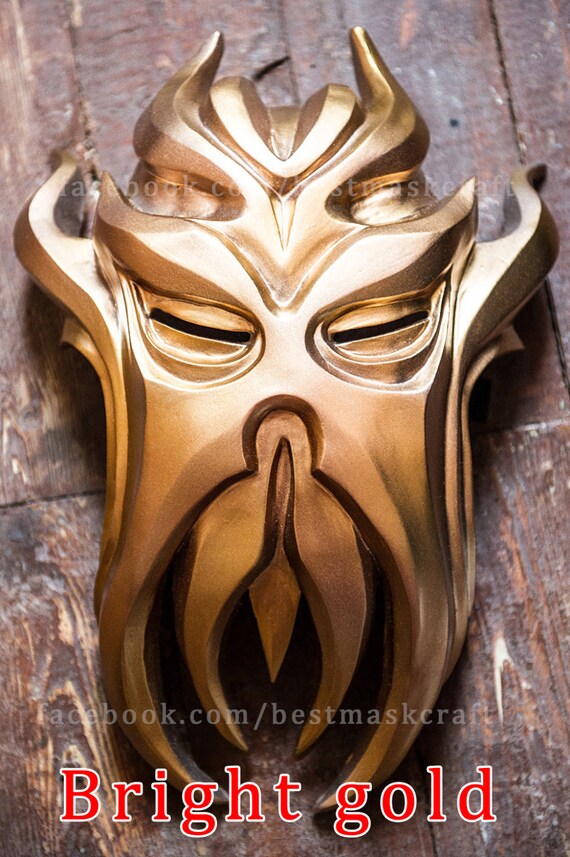 Skyrim Inspired Miraak Morokei Konahrik Dragon Priest Mask
