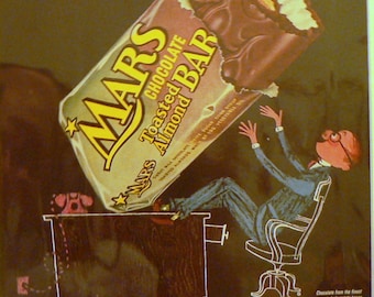 Mars candy bar | Etsy