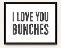 Unique i love you bunches related items | Etsy