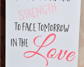 Inspirational card | Etsy