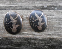 Unique siam cufflinks related items | Etsy
