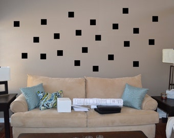 Modern wall decal | Etsy