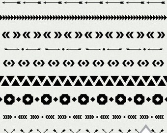 Tribal border | Etsy
