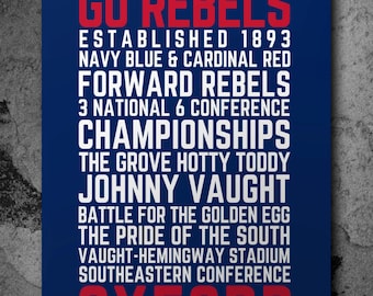 Ole miss rebels | Etsy