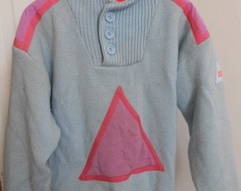 Items similar to Obermeyer Nu Wave Ski Sweater 100% wool on Etsy