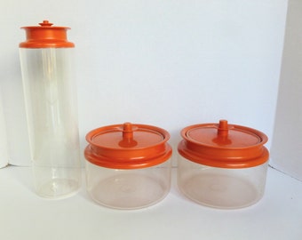 Tupperware canister | Etsy