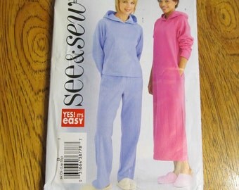 Hooded dress pattern | Etsy