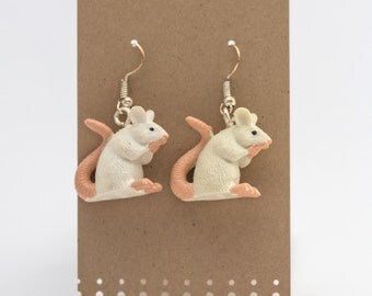 Rat earrings | Etsy