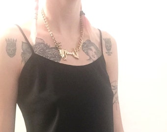 Rapper necklace | Etsy