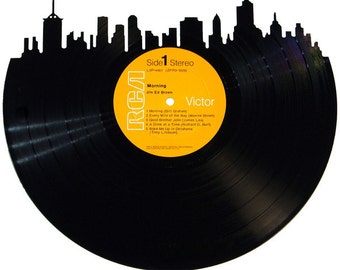 Philadelphia Skyline Records Redone Label Vinyl by RecordsRedone