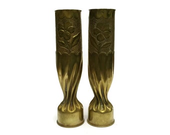 Brass shell casing | Etsy