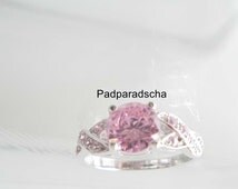 Unique padparadscha sapphire related items | Etsy