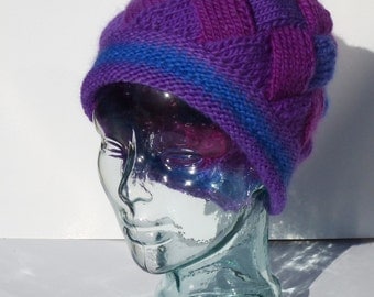 Hand knit hat | Etsy