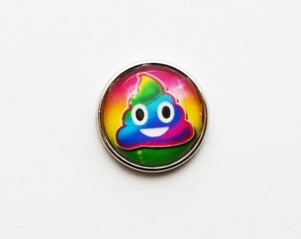 Poop emoji charm | Etsy