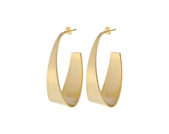 Gold gypsy earrings | Etsy