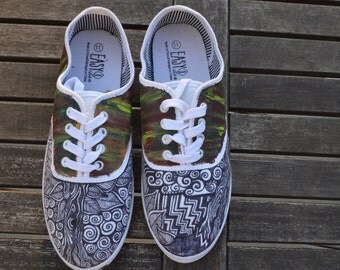 Mandala shoes | Etsy