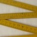 Vintage Measuring Tape Expanding Ruler Folding Wood Ruler