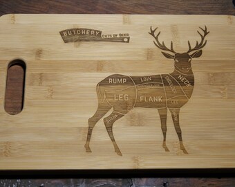 Deer cutting board | Etsy
