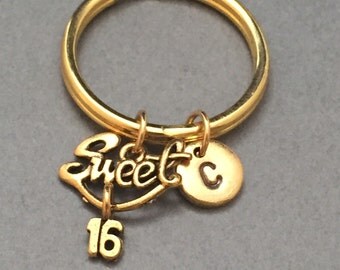 Sweet 16 ring | Etsy