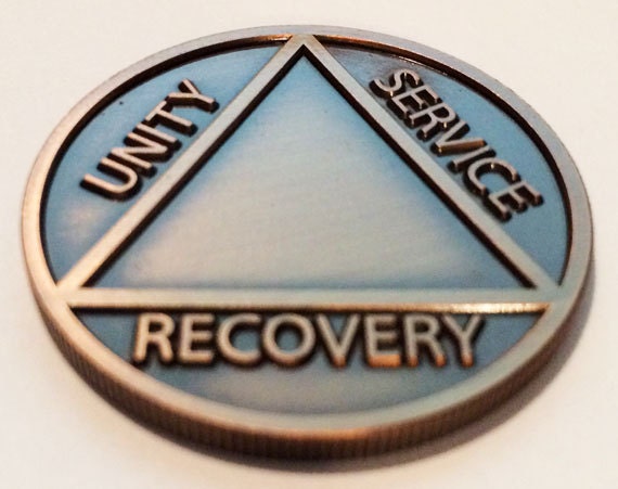 CUSTOM Engraved AA Recovery Coin
