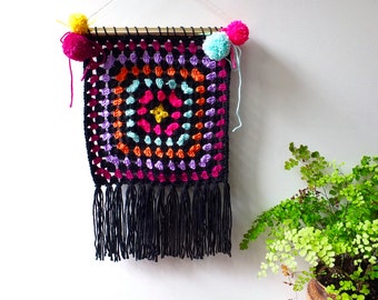 Crochet wall art | Etsy