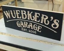 Unique garage sign related items | Etsy