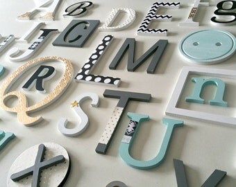 Playroom letters | Etsy