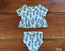 Popular items for cactus crop top on Etsy