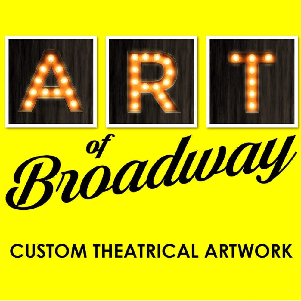 Custom Broadway Playbill Framed Art Collage Personalize It