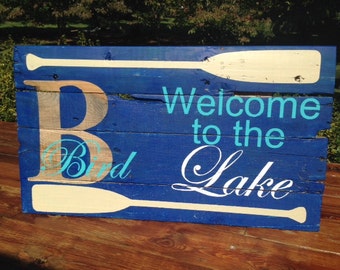 lake signs – Etsy