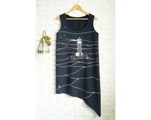 Unique painted lighthouse related items | Etsy