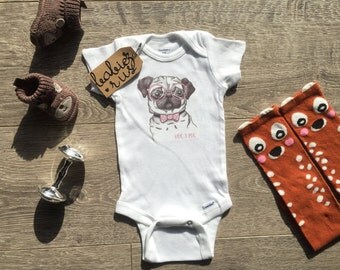 Pug baby clothes | Etsy