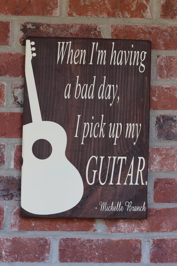 Items similar to Guitar Sign on Etsy