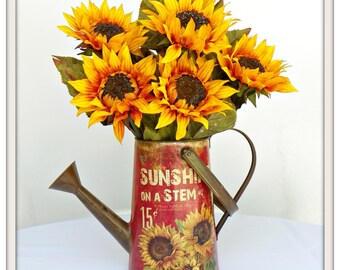 Sunflower pitcher | Etsy