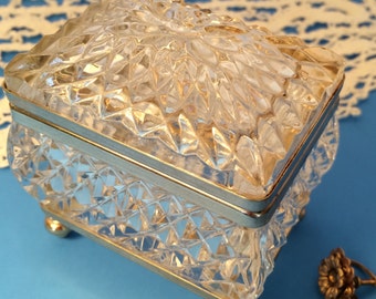 Crystal trinket box | Etsy