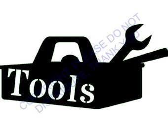 Toolbox sign | Etsy