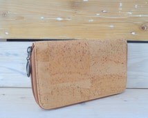 Unique cork wallet related items | Etsy