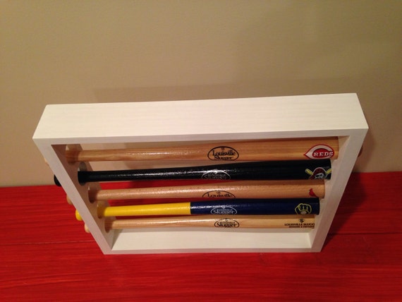 Mini Baseball Bat Display Holder Rack Table top or wall