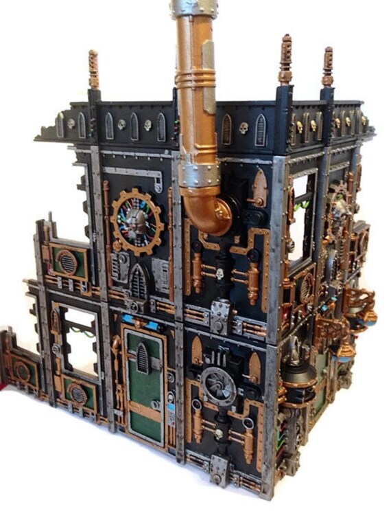 Warhammer 40k Manufactorum Building Commissioned Painting
