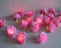Unique rose string lights related items | Etsy