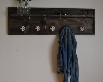 Industrial coat rack | Etsy
