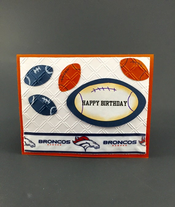 Denver BroncosDenver Broncos cardDenver Broncos Birthday