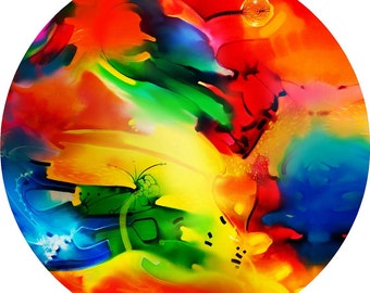 Abstract wall decal | Etsy