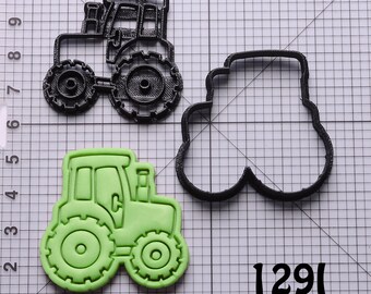 Tractor cookies | Etsy