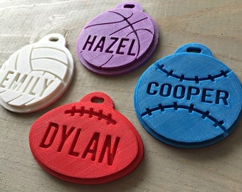 3d printed name tag | Etsy