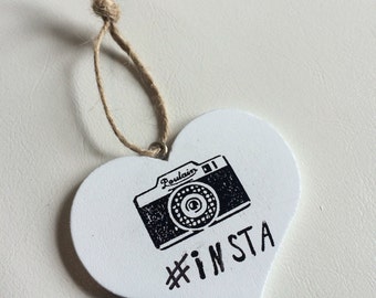 Unique camera with heart related items | Etsy