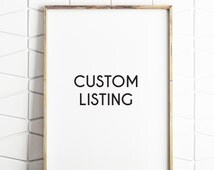 Unique custom quote poster related items | Etsy