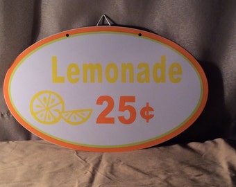 Lemonade sign | Etsy