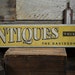 Antiques This Way Wood Sign Custom Family Name Home Decor